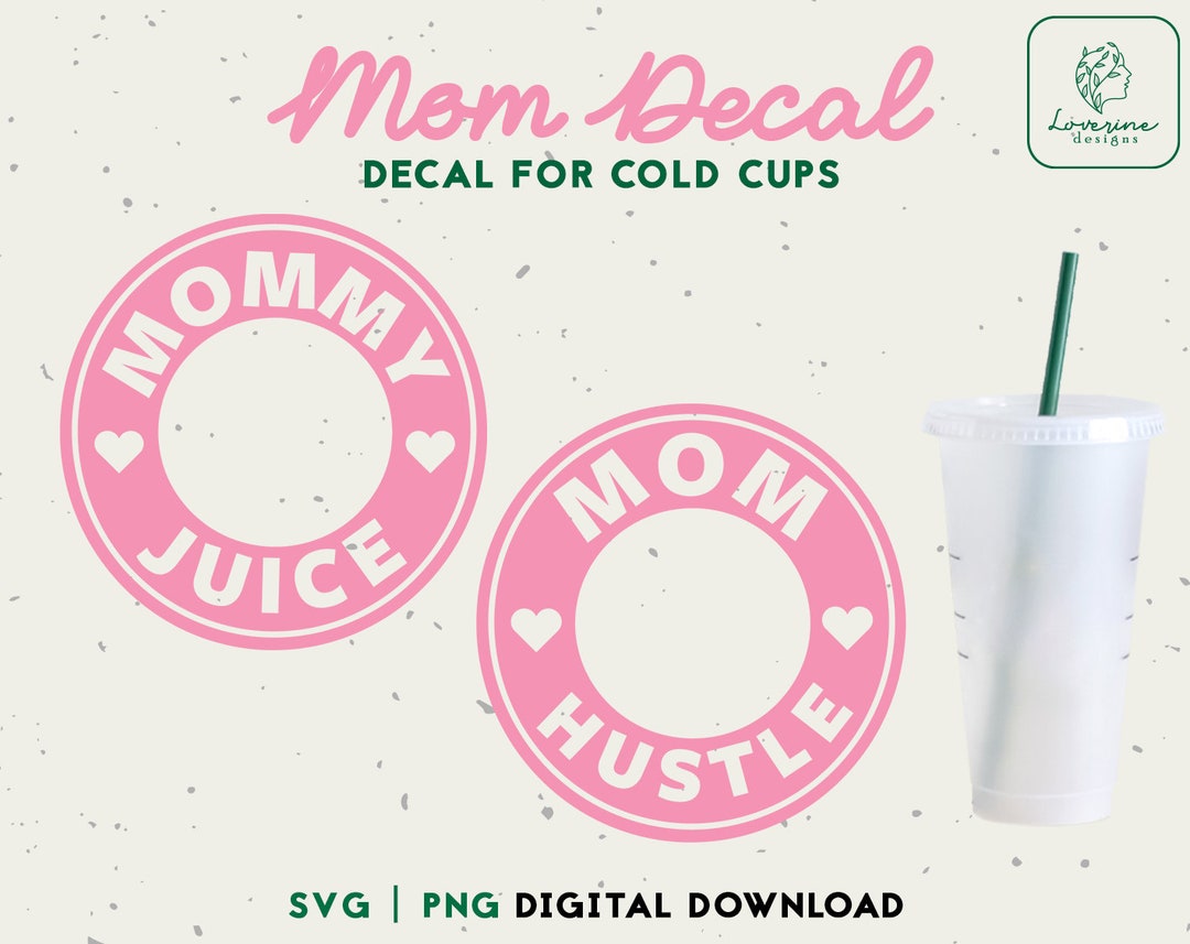 Mom Hustle Cup Svg Cricut, Mom 24oz Venti Cold Cup SVG, 24oz Venti ...