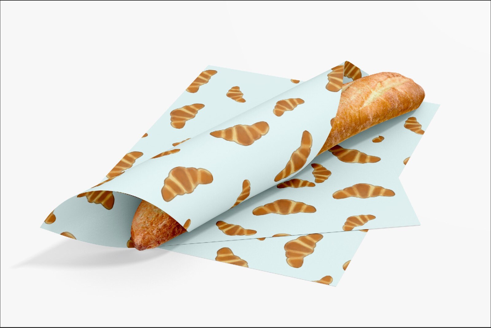 Downloadable Croissant Pattern Printable PDF Pattern - Etsy
