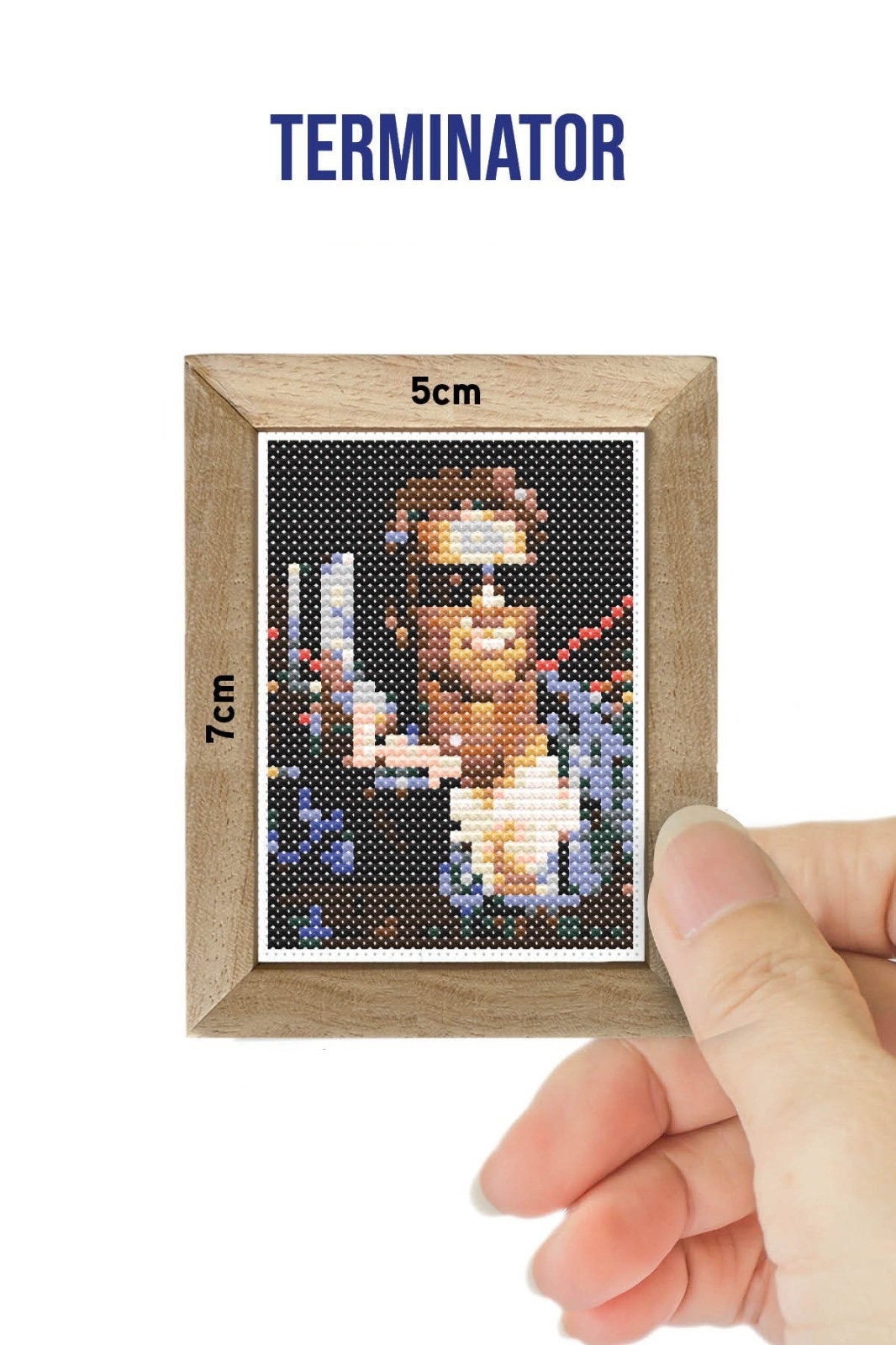 Terminator Movie Poster Cross Stitch Pattern (digital Download) - Etsy