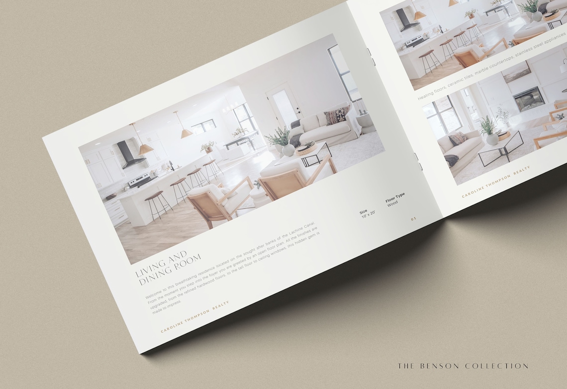 Luxury Property Brochure Real Estate Marketing Mobile - Etsy
