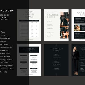 Neighborhood Guide | Real Estate Local Guide Template | Real Estate ...