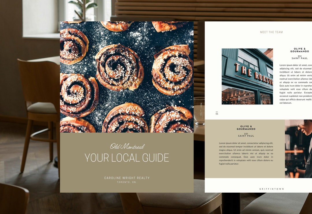 NEIGHBORHOOD GUIDE Real Estate Marketing, Digital Brochure, Real Estate ...