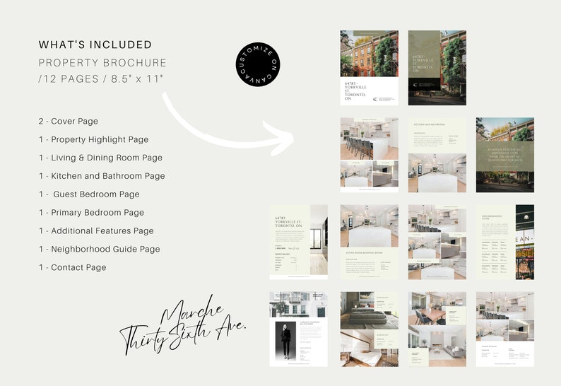 LUXURY PROPERTY BROCHURE Real Estate Marketing, Mobile Presentation ...