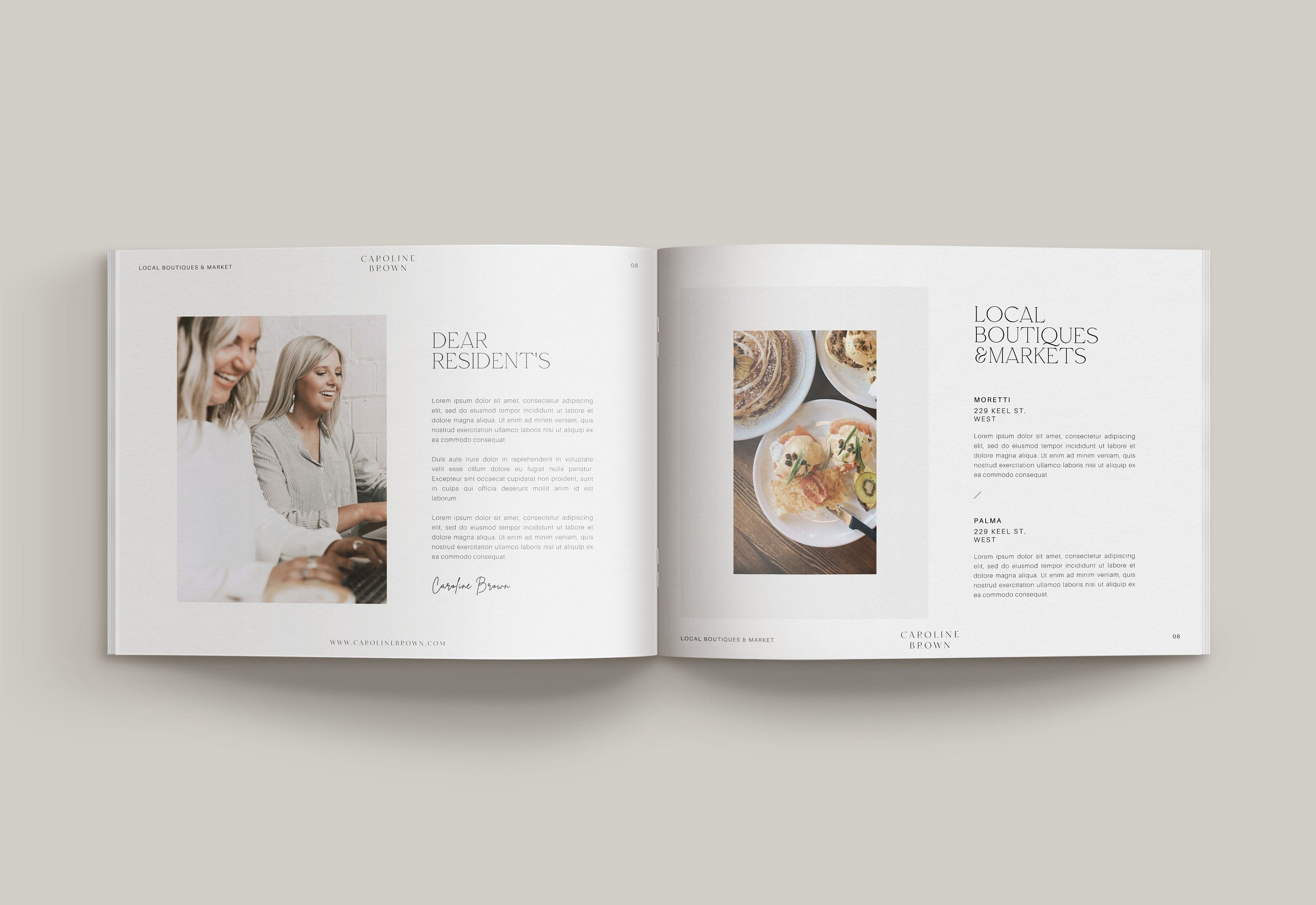 NEIGHBOURHOOD GUIDE Real Estate Marketing Digital Brochure Real Estate ...