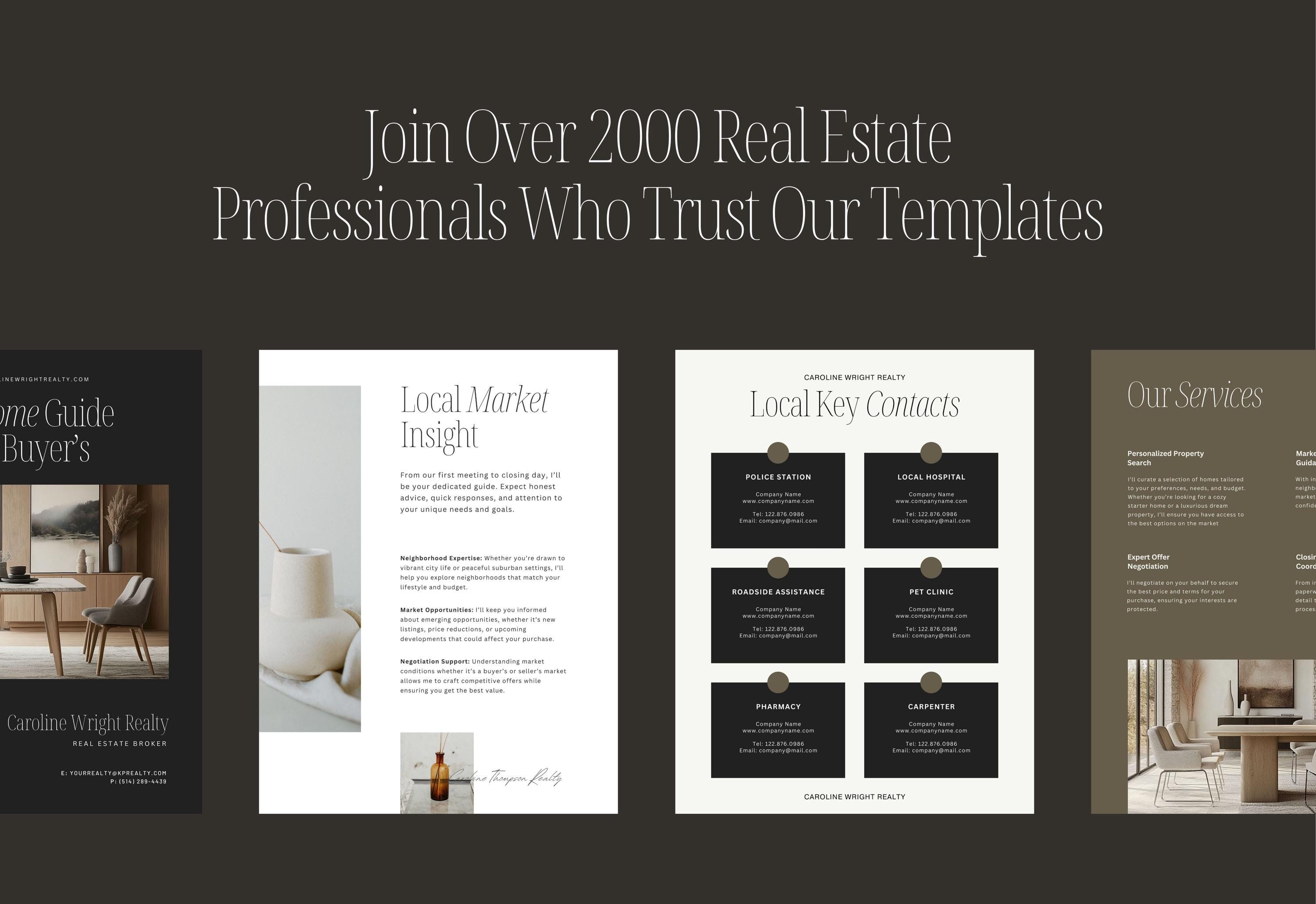 Real Estate Welcome Guide | Canva Template | Real Estate Marketing ...