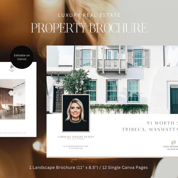 LUXURY PROPERTY BROCHURE Real Estate Marketing, Mobile Presentation ...