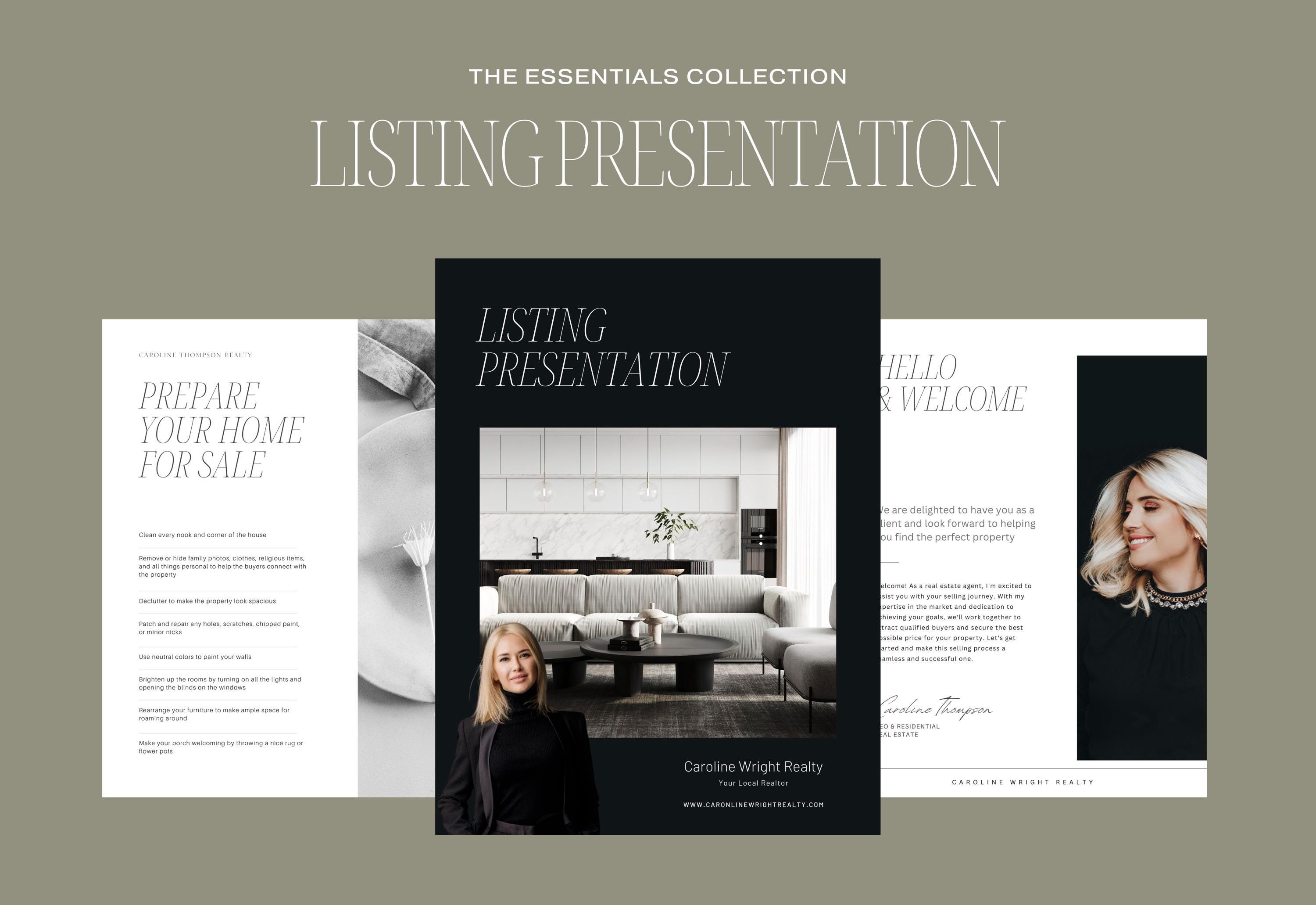 Real Estate Listing Presentation | Real Estate Marketing | Instant ...