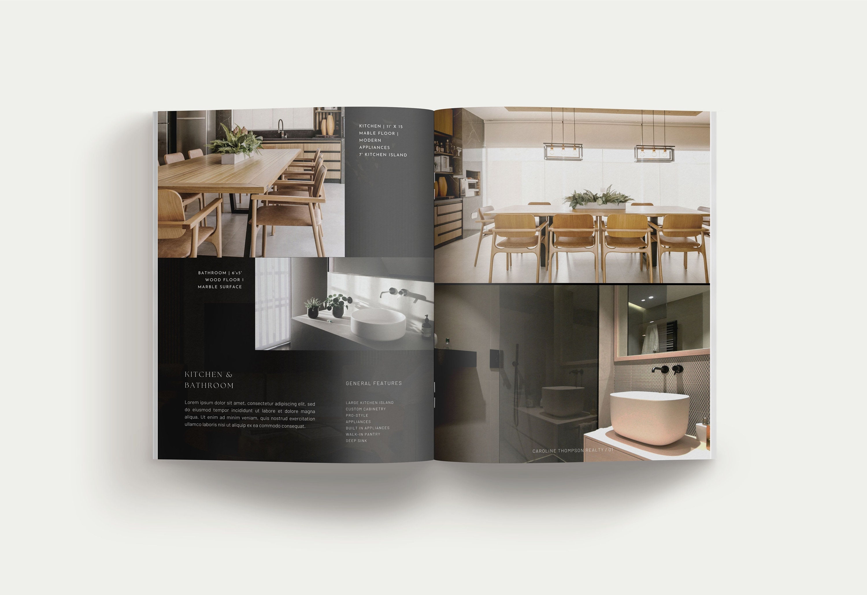 Luxury Property Brochure, Real Estate Marketing, Mobile Presentation ...