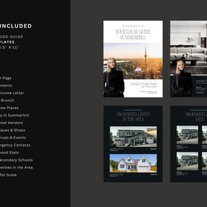 Neighborhood Guide | Real Estate Local Guide Template | Real Estate ...
