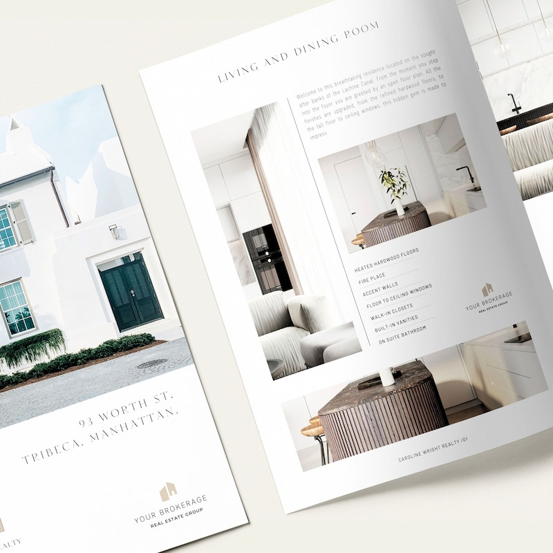 Pdf Real Estate Brochure - Etsy UK