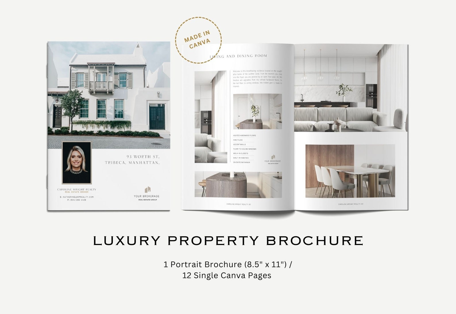 Luxury Property Brochure Real Estate Marketing Mobile - Etsy