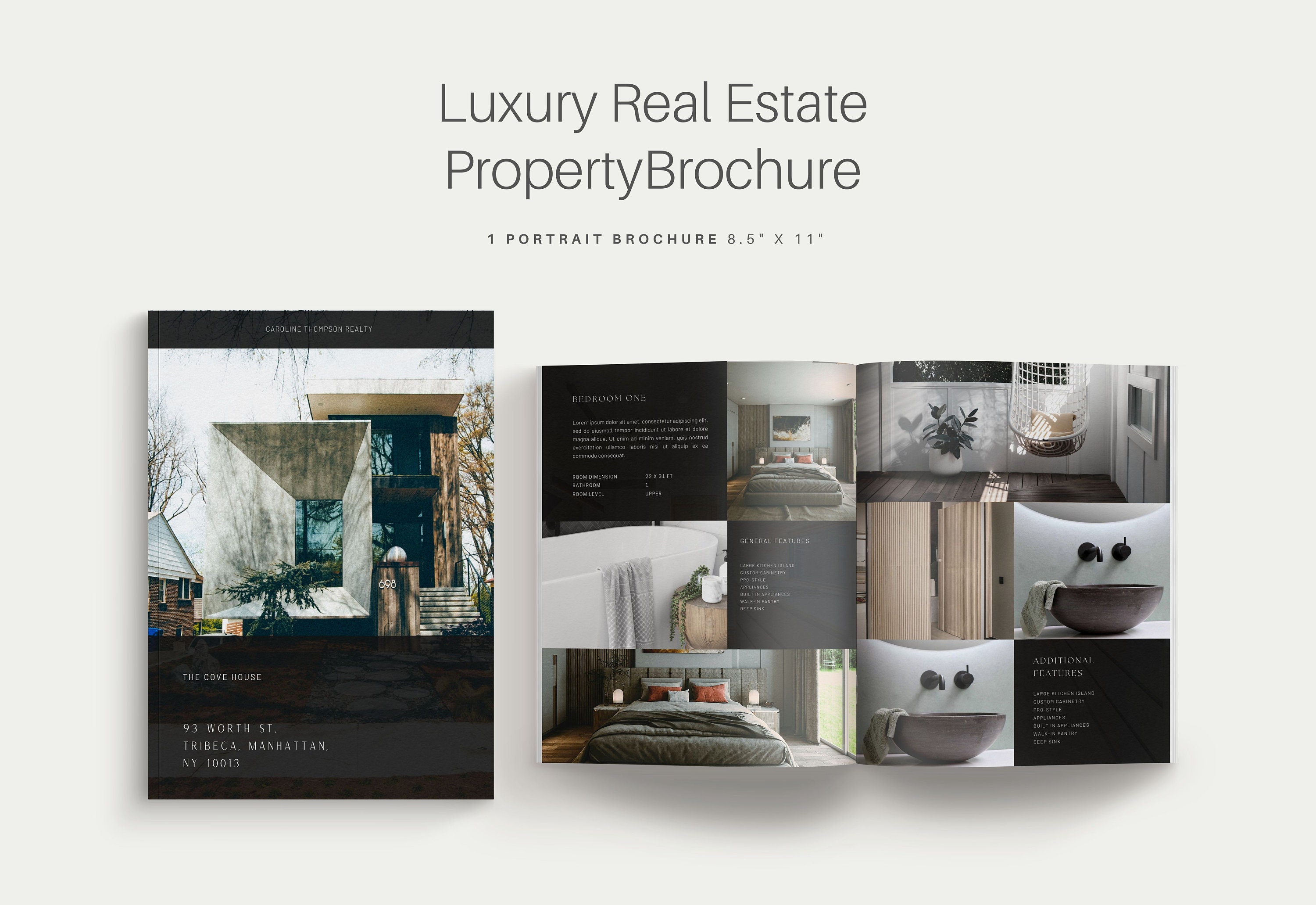 Luxury Property Brochure, Real Estate Marketing, Mobile Presentation ...