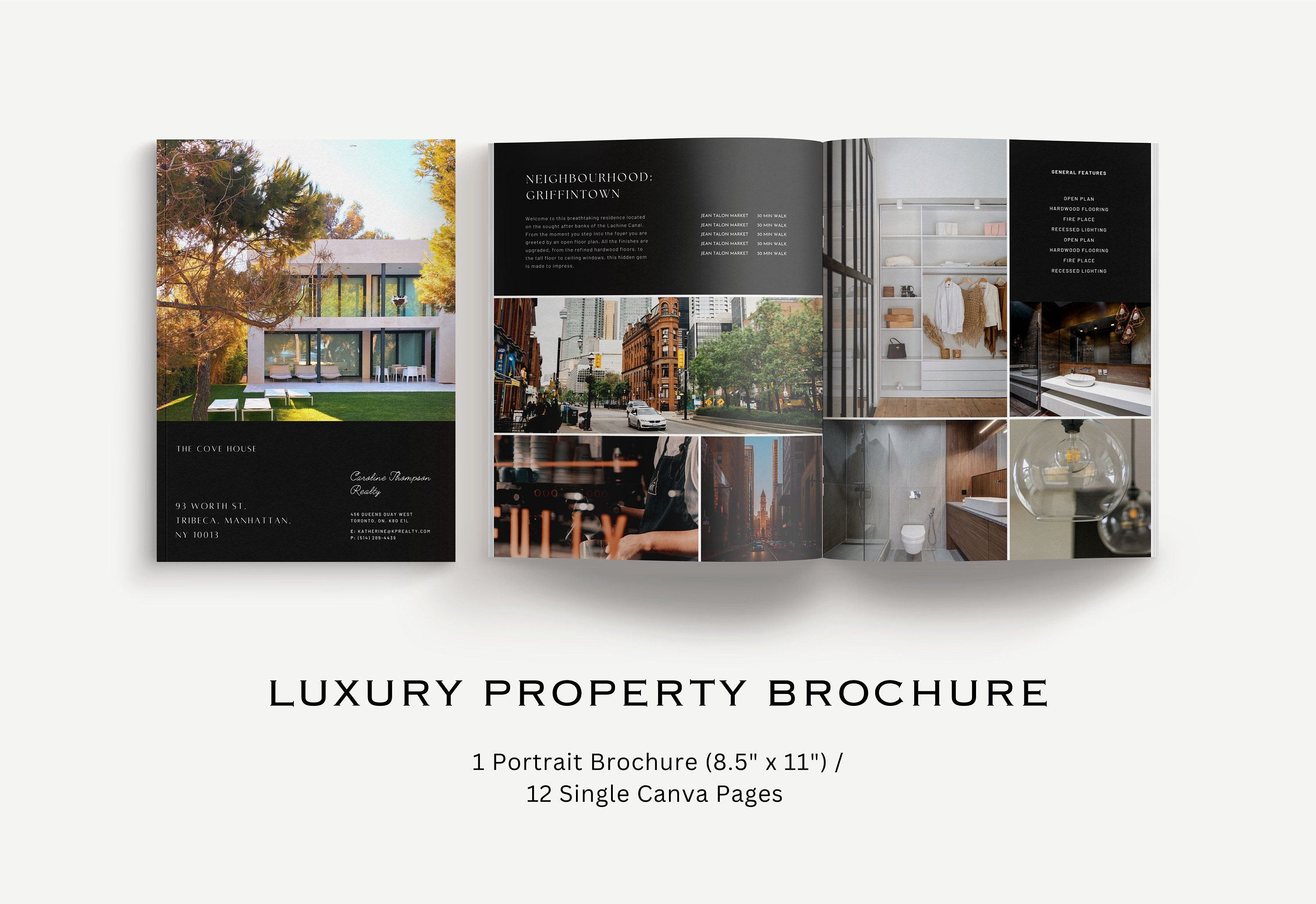 Luxury Property Brochure Real Estate Marketing Mobile - Etsy
