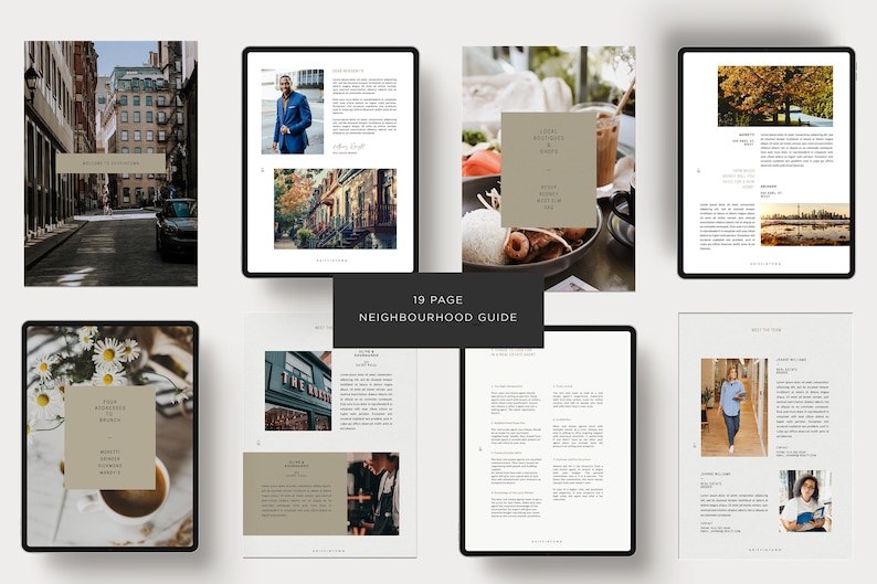NEIGHBORHOOD GUIDE | Real Estate Marketing, Digital Brochure, Real ...
