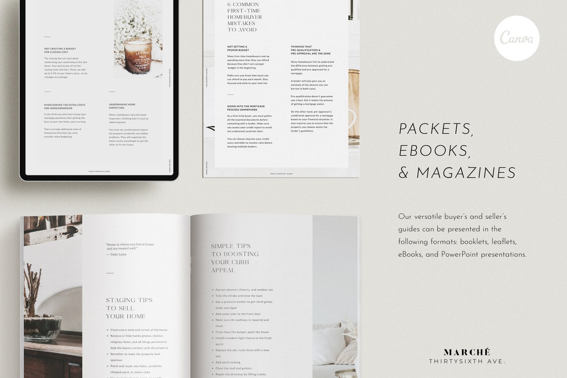 The Seller's Guide, Real Estate Marketing, Realtor Marketing Tool, Real ...