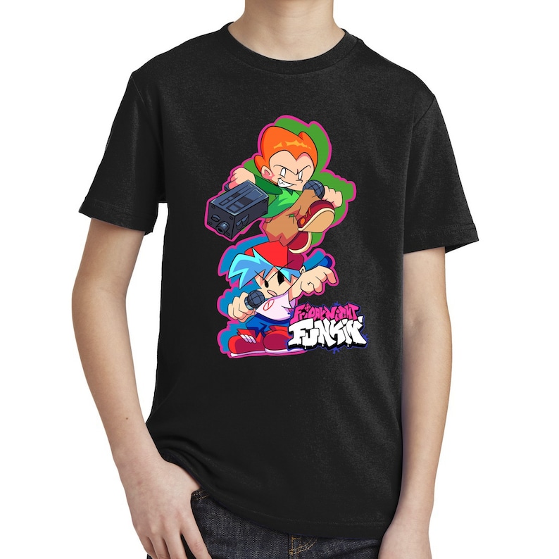 Friday Night Funkin Boyfriend T Shirt Friday-night-funkins Gf | Etsy Canada