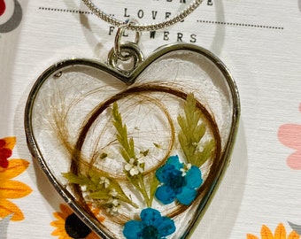 Memorial Hair Pendant - Etsy