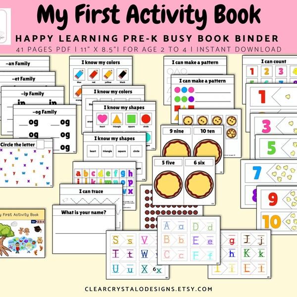 Learning Binder - Etsy