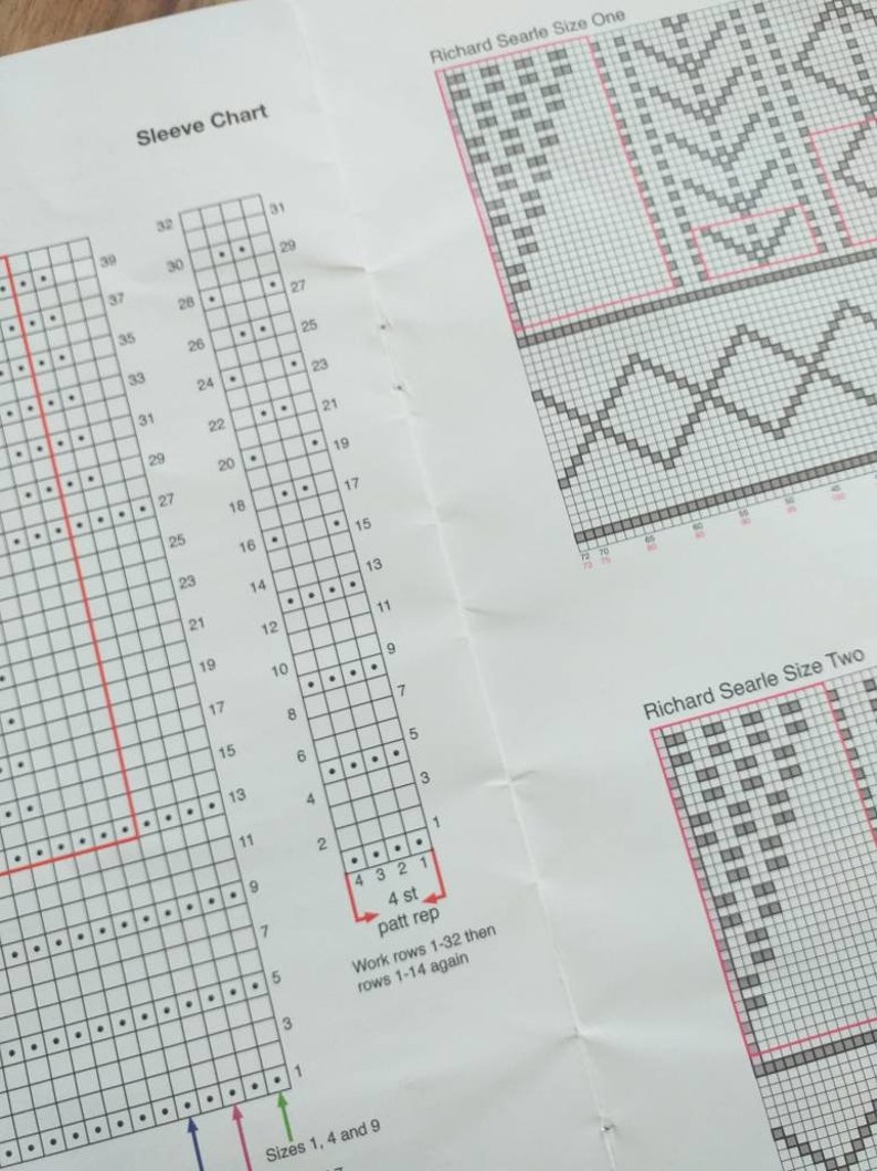 Cornish Gansey Pattern Book - Etsy UK