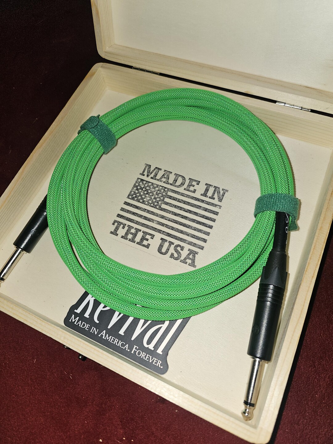 10ft Standard "tone Retention Cable" - Limelight (glows Under ...