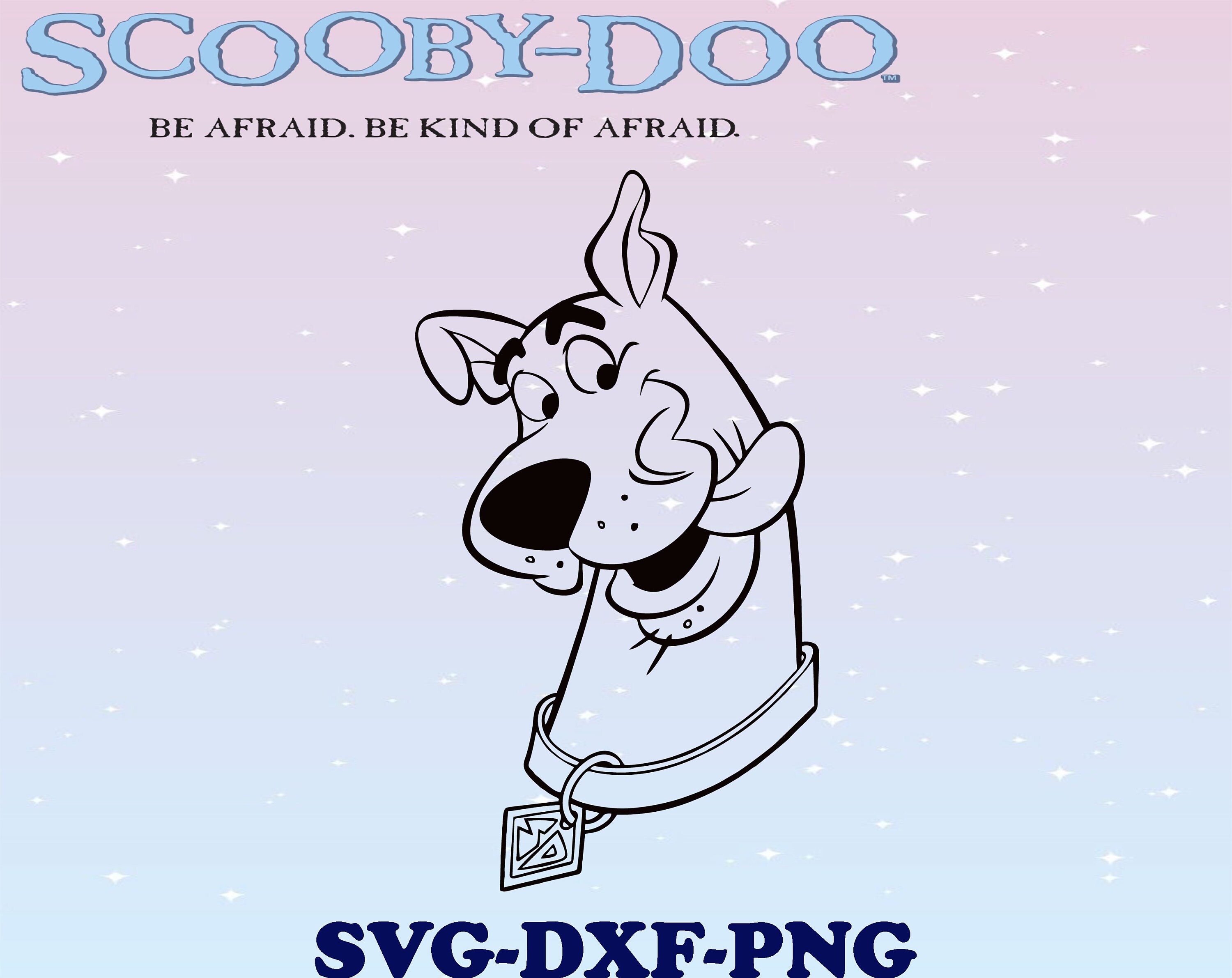 Scooby Doo Face Svg Png Dxf Scooby Doo Movie Svg Png Dxf Etsy
