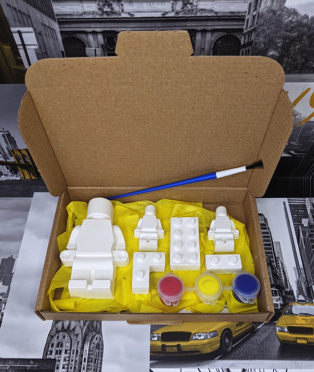 Lego Paint Craft Kit: Kid's Holiday Activity Box - Etsy UK