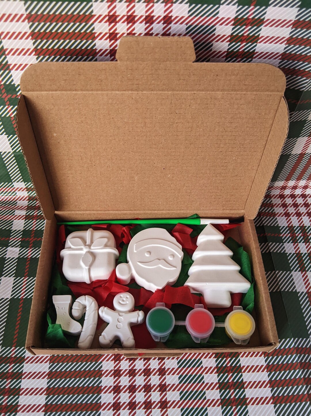 Christmas Painting Craft Kit: Festive Activity Set, Christmas Eve Box ...