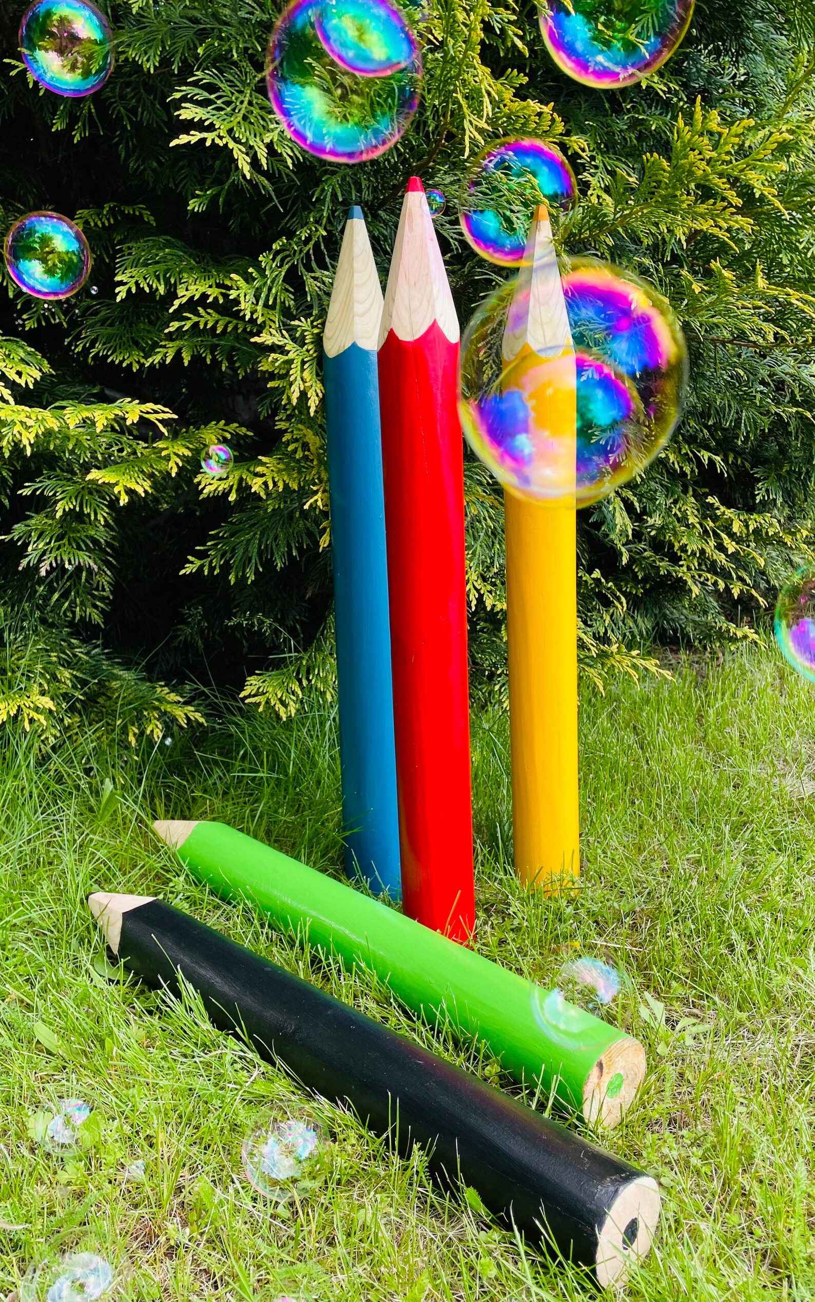 High Quality Wooden Big Crayon and Pencil for Photo Session - Etsy
