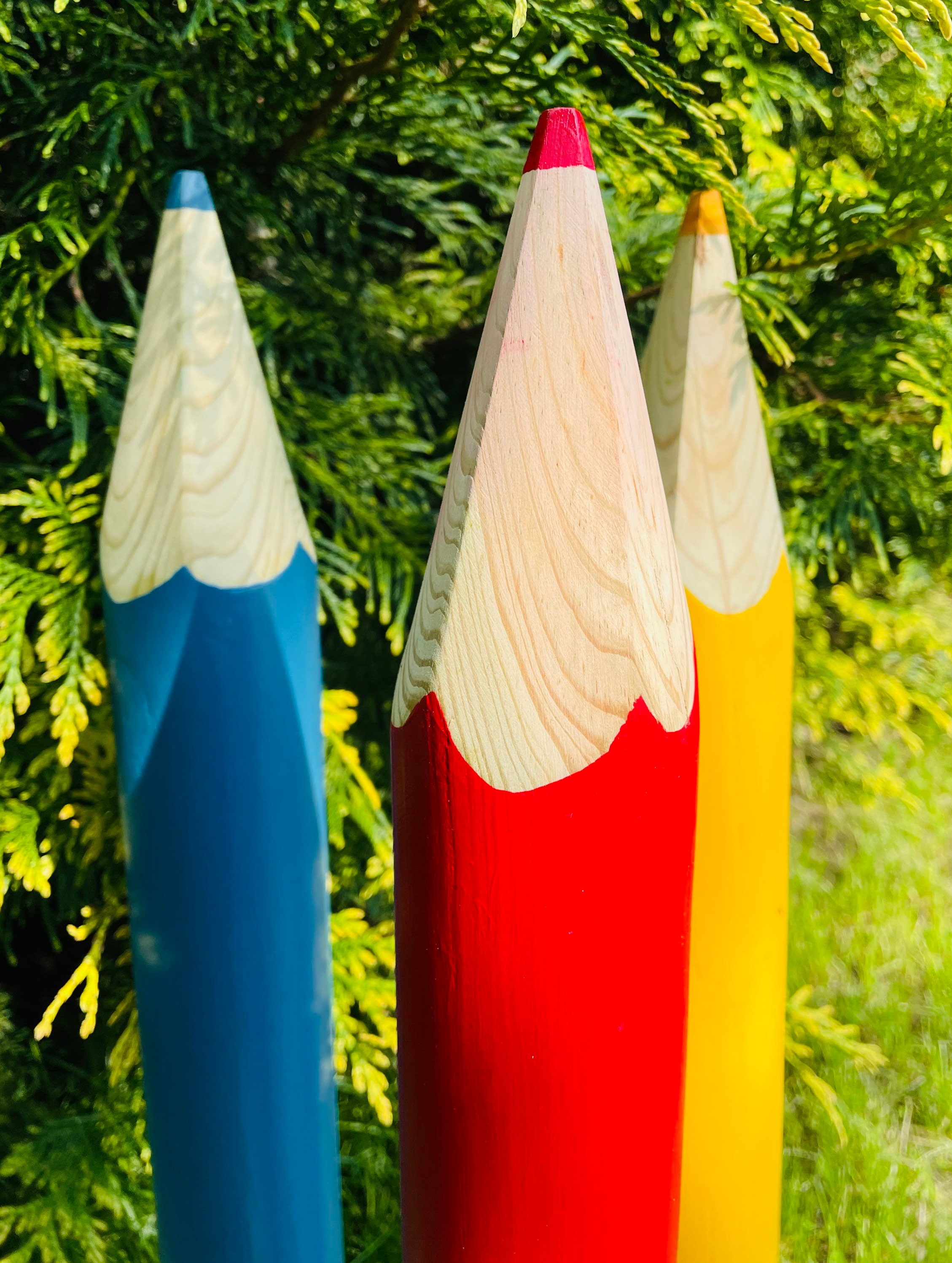 High Quality Wooden Big Crayon and Pencil for Photo Session - Etsy