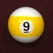 Gender Reveal 9 Ball Pool / Billiard Ball 9ball Design With Pink And/or ...