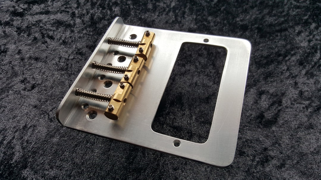 Bridge for Telecaster Style Guitars to Fit a Mini Humbucker Pickup ...