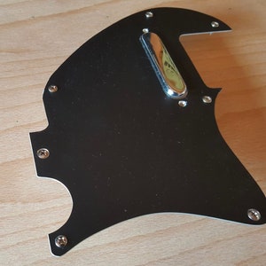 Telecaster Custom Shaped Pickguard, Aluminium Hand Made Pickguard, Fits ...