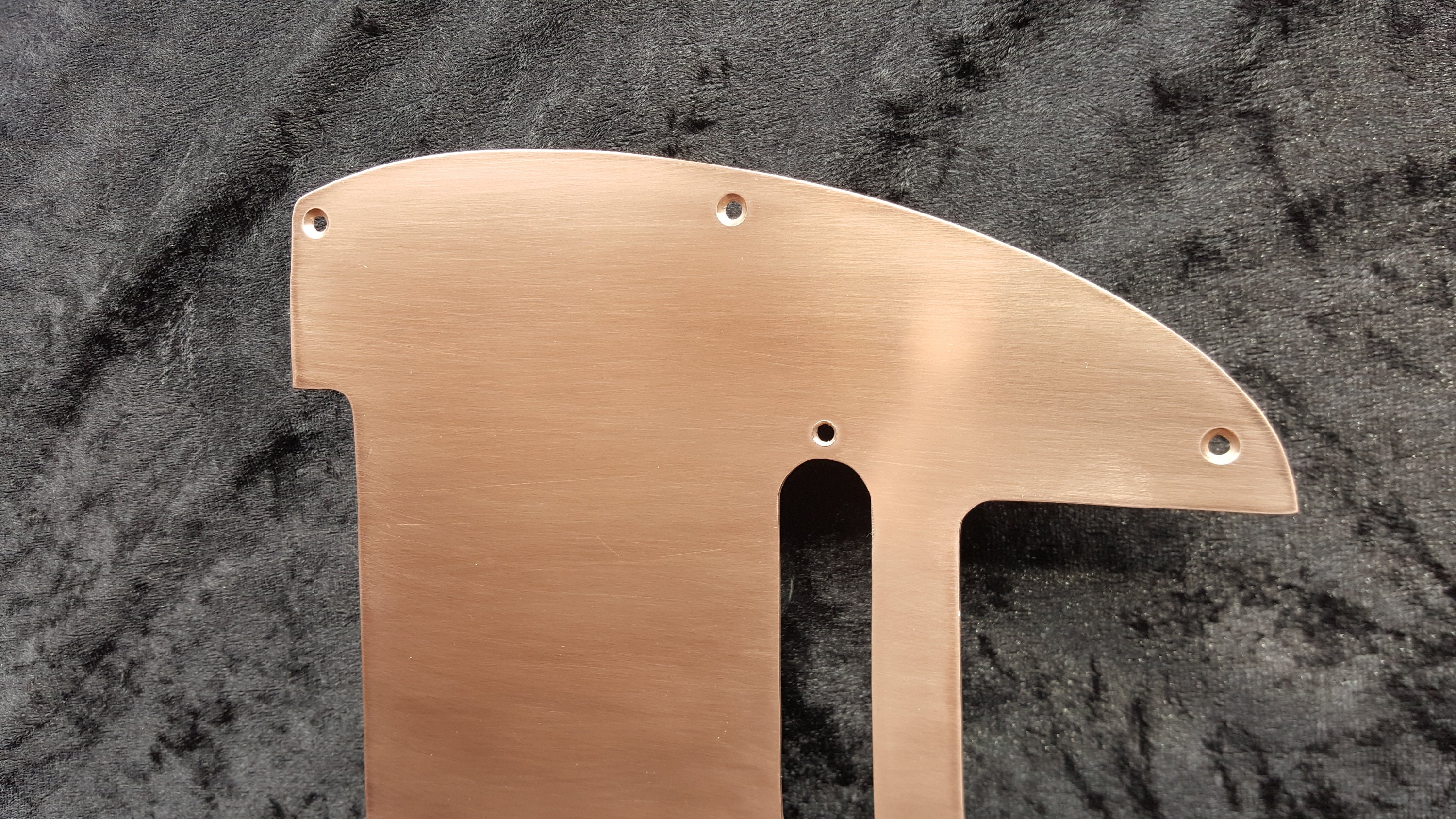 Solid Copper Telecaster Pickguard and Control Plate Hand Made for ...