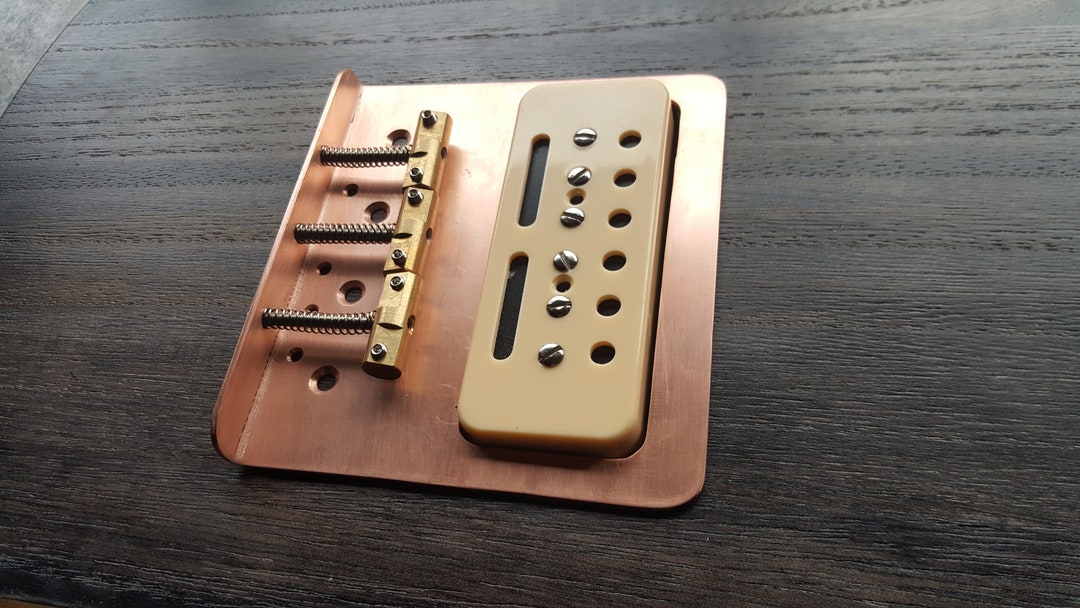 Bridge for Telecaster Style Guitars to Fit a P90 Soapbar Pickup, Custom ...