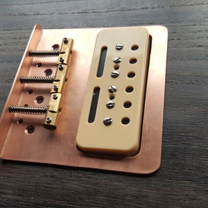 Bridge for Telecaster Style Guitars to Fit a P90 Soapbar Pickup, Custom ...