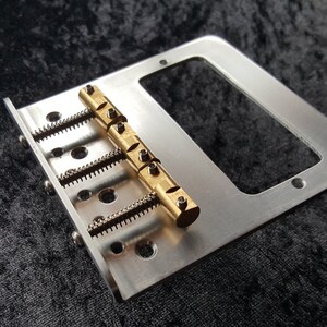 Bridge for Telecaster Style Guitars to Fit a Mini Humbucker Pickup ...