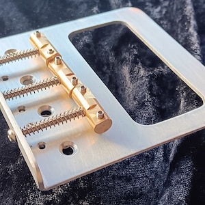 Telecaster Bridge for T.V Jones or Filtertron Pickup, Custom Design ...