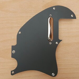 Telecaster Custom Shaped Pickguard, Aluminium Hand Made Pickguard, Fits ...