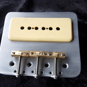 Telecaster Bigsby Tremolo Bridge for P90 Soapbar Pickup, Custom Design ...