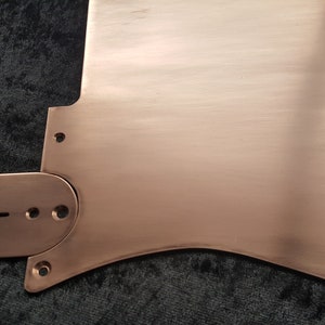 Solid Copper Telecaster Pickguard, Control Plate and Vintage Three ...