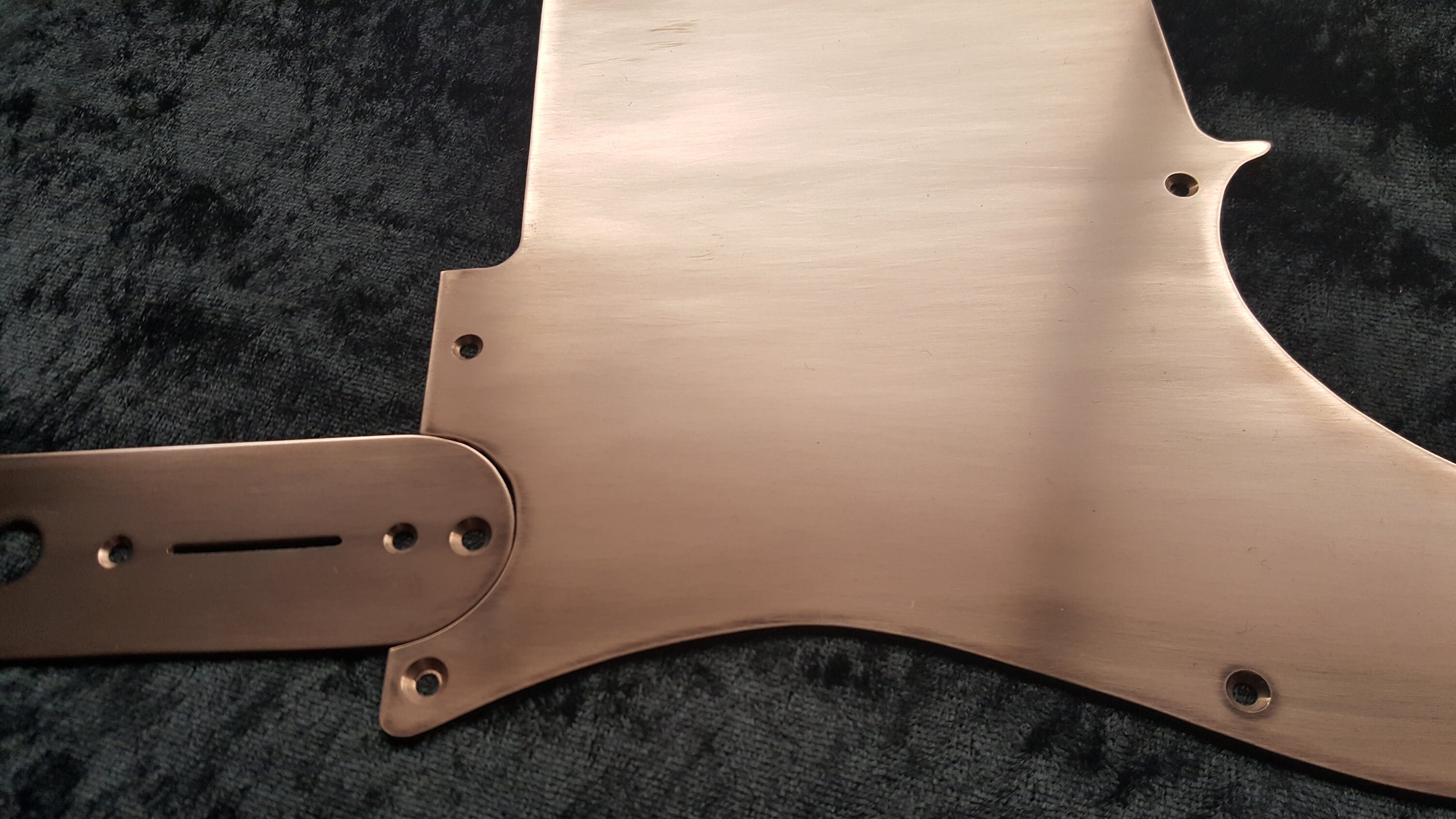 Solid Copper Telecaster Pickguard and Control Plate Hand Made for ...