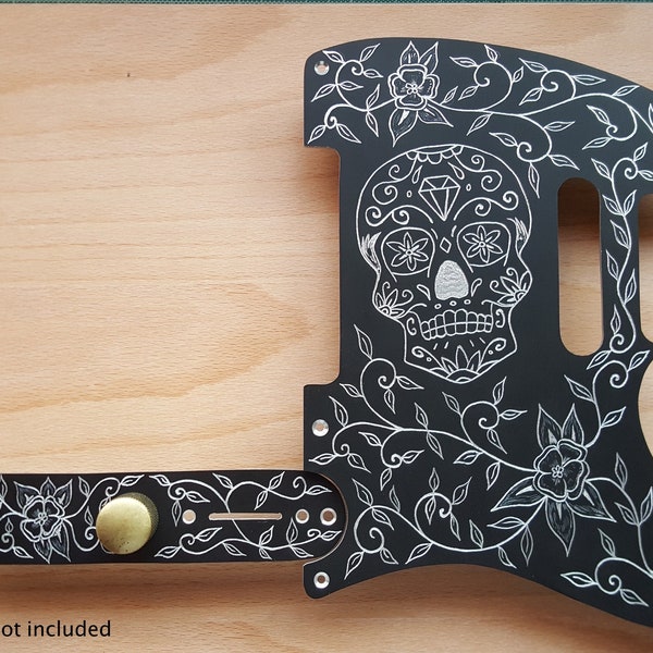 Black Telecaster Control Plate - Etsy