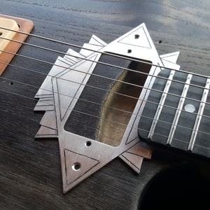 Telecaster Art Deco Pickup Surround, Single Coil or Humbucker Version ...