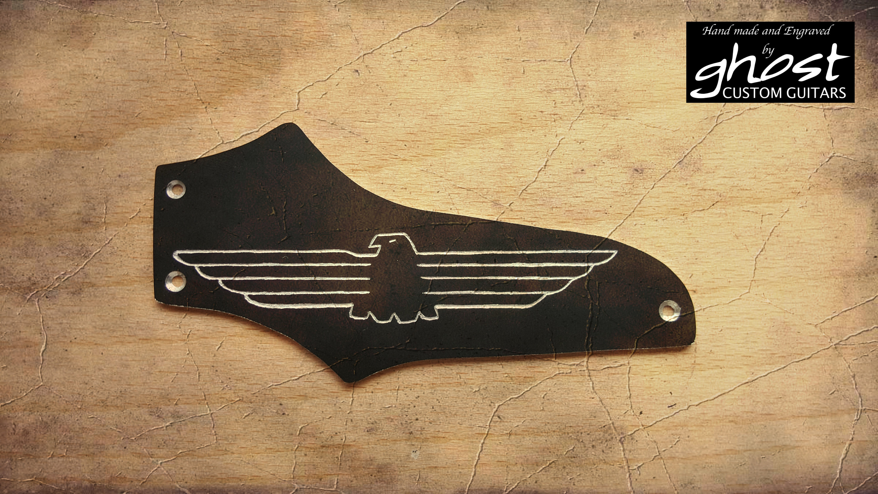 Engraved Thunderbird Bass Truss Rod Cover Handmade and Hand | Etsy