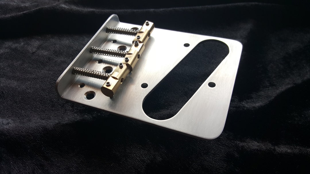 Bridge to Fit Telecaster Style Guitars , Traditional Design Handmade ...