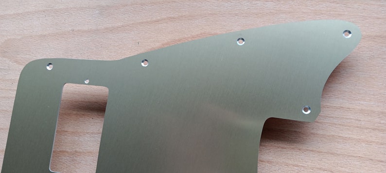 Custom Design Jazzmaster Gold Anodised Pickguard Single Pickup to Fit ...