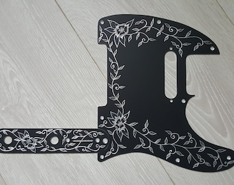 Black Telecaster Control Plate - Etsy