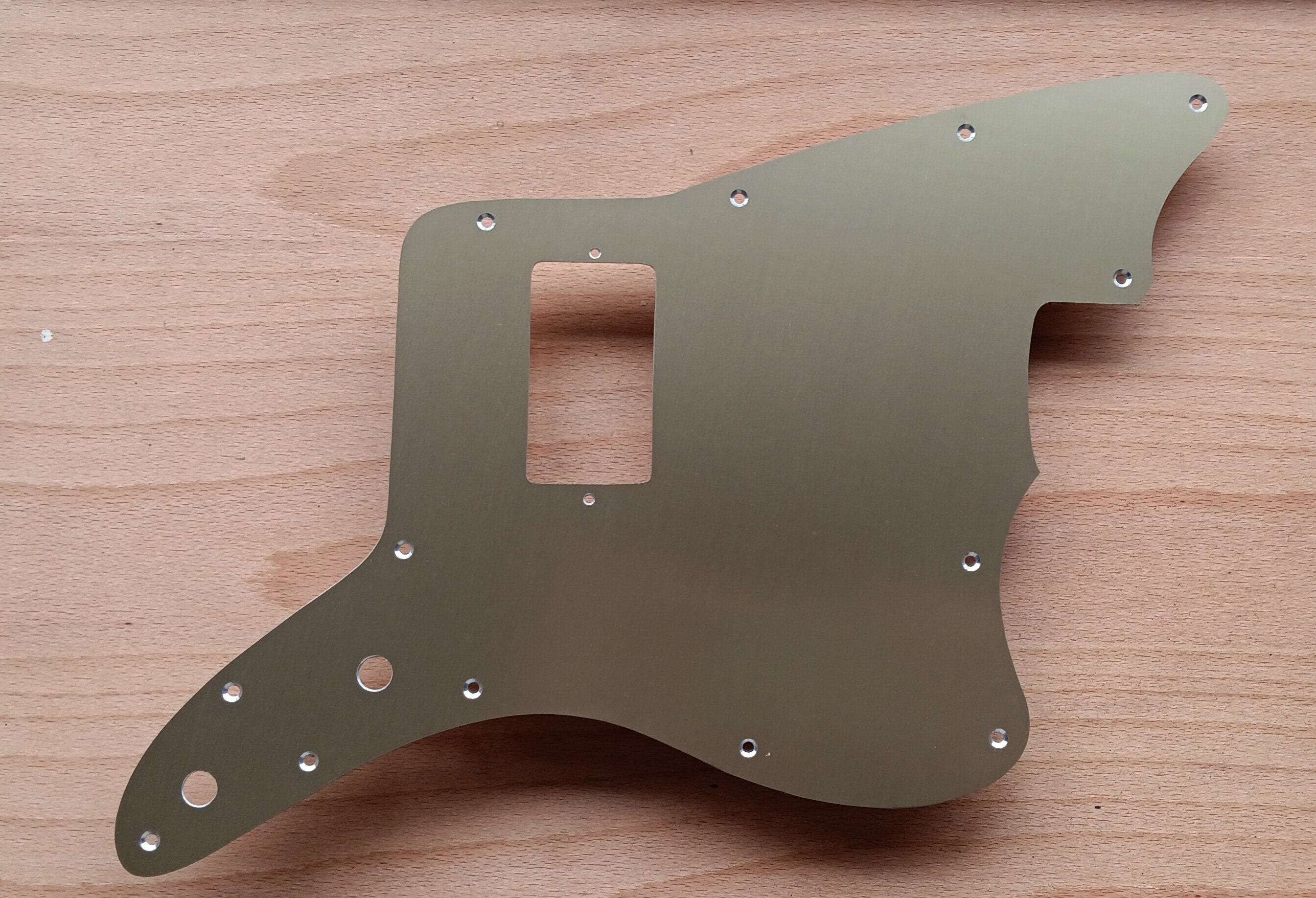 Custom Design Jazzmaster Gold Anodised Pickguard Single Pickup to Fit ...