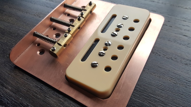 Bridge for Telecaster Style Guitars to Fit a P90 Soapbar Pickup, Custom ...