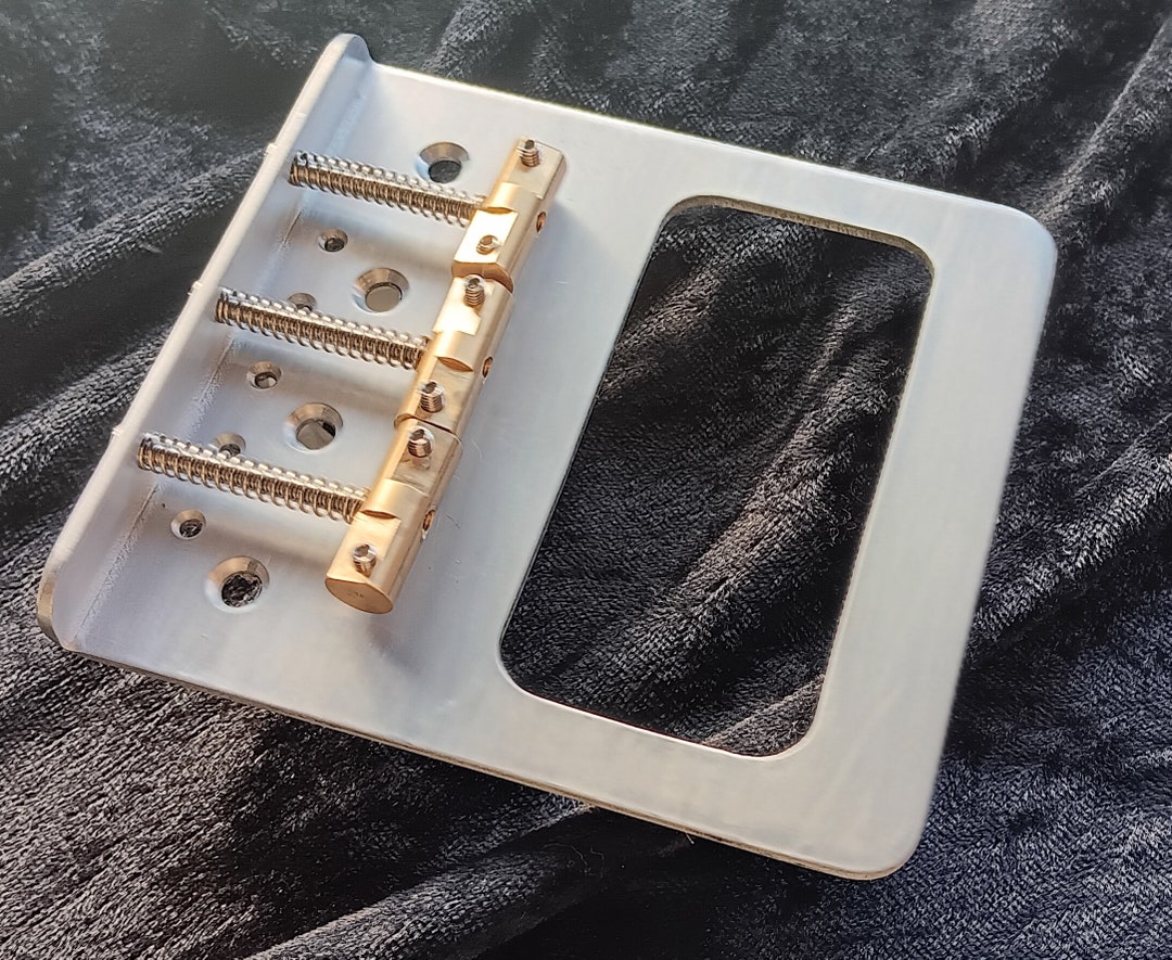 Telecaster Bridge for T.V Jones or Filtertron Pickup, Custom Design ...